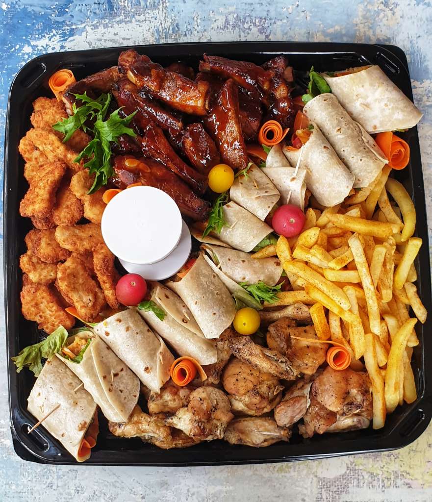 Zola's Combination Platter - Zola`s Kitchen Studio